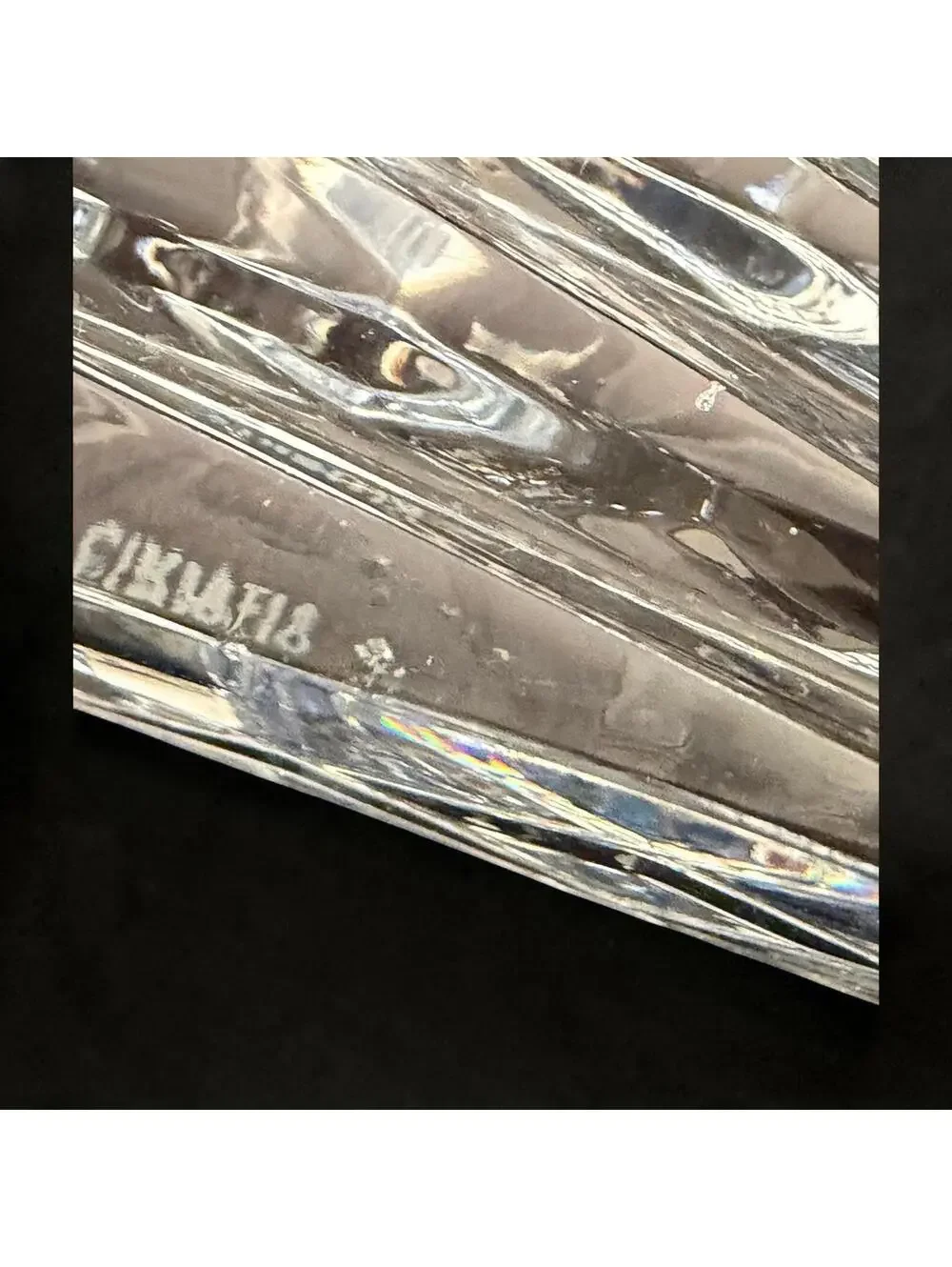 Wall Decor | Vintage Cikatia Crystal Mantel Clock Quartz Roman Numeral ...